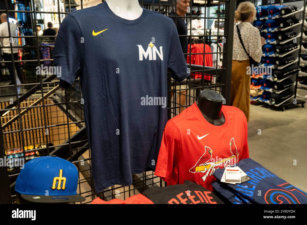 Major League Baseball flagship store in Rockefeller Center, New York ...