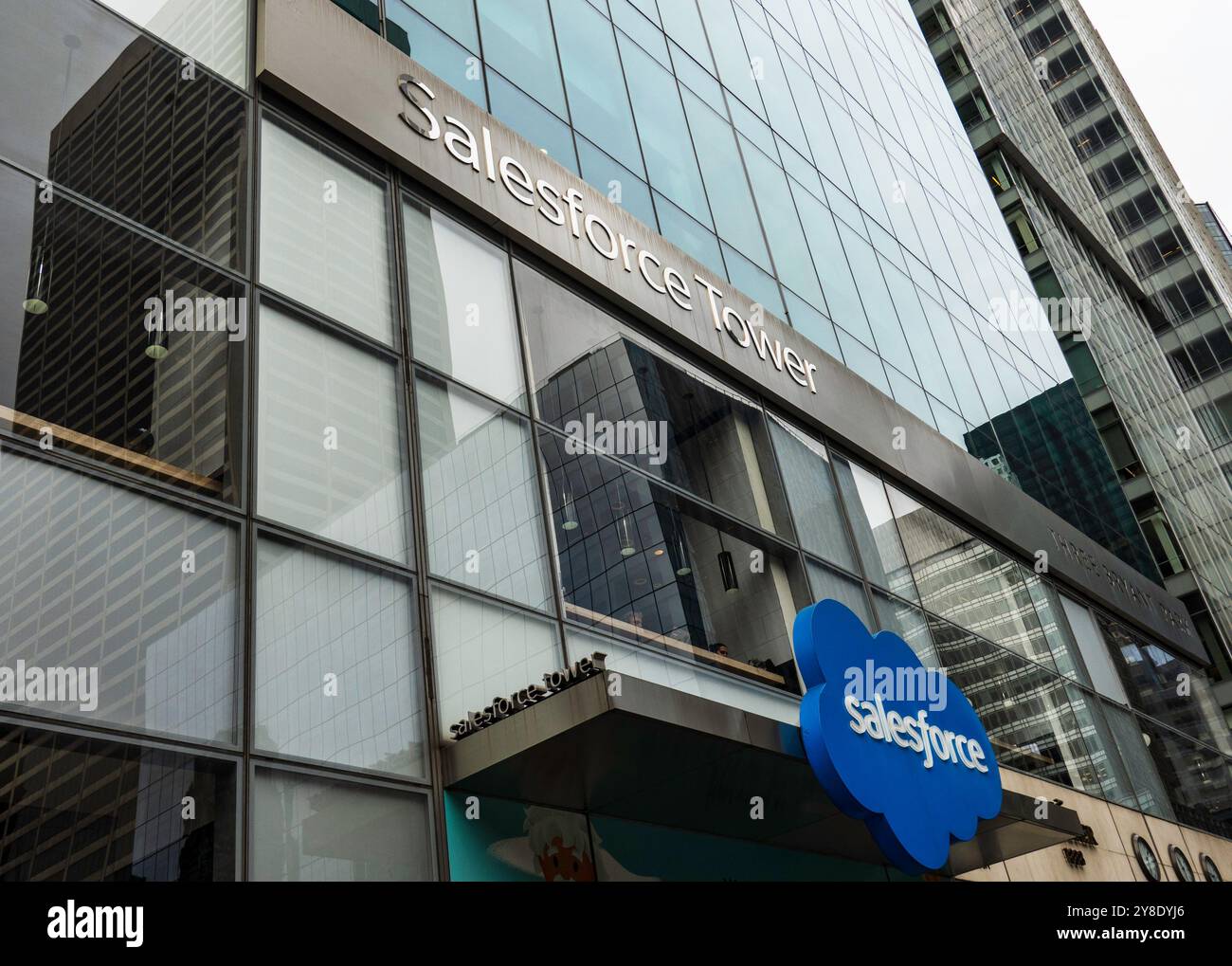 Salesforce Tower, 3 Bryant Park on Sixth Avenue, 2024, New York City ...