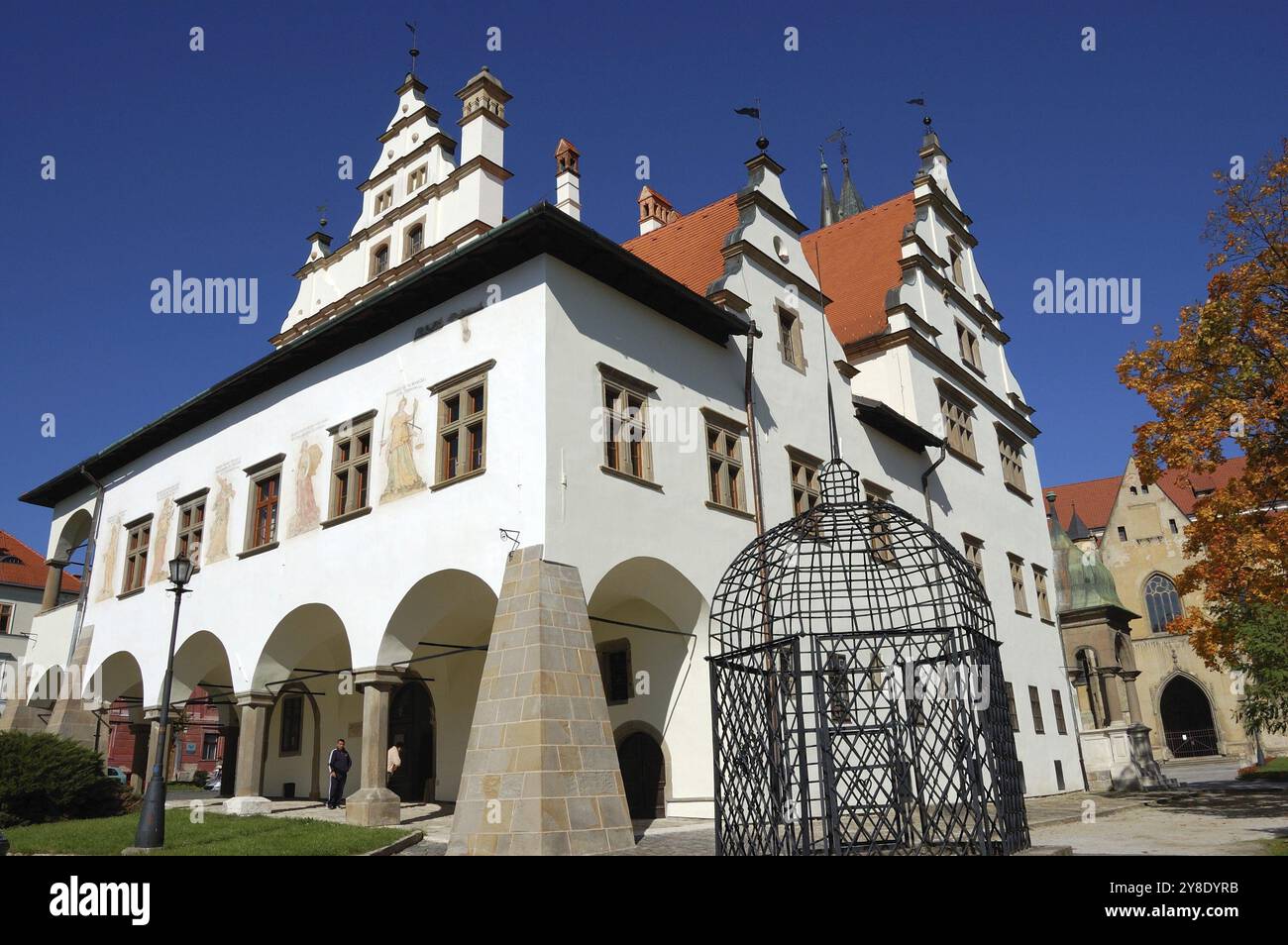 Medieval Town Hall Stock Photo - Alamy