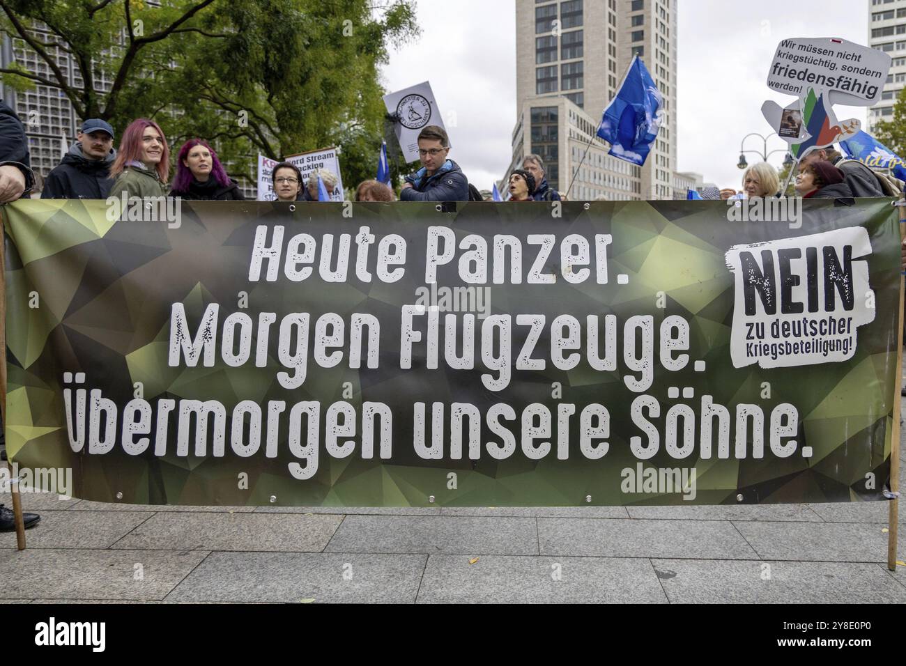 Poster in the layout of the German Armed Forces with the inscription ...