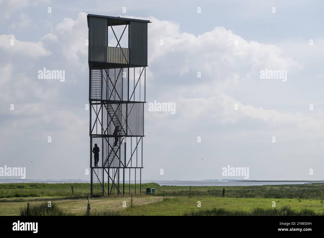 Birdwatching Tower, contemporary architecture, Tipperne birdwatching ...