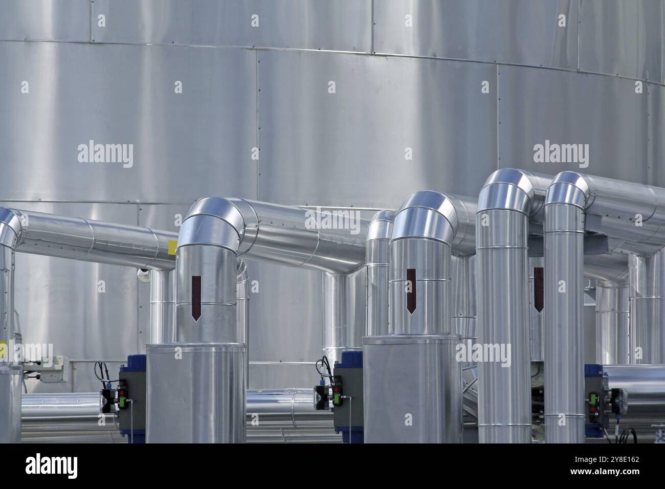 Detailed view chemical plant hi-res stock photography and images - Alamy