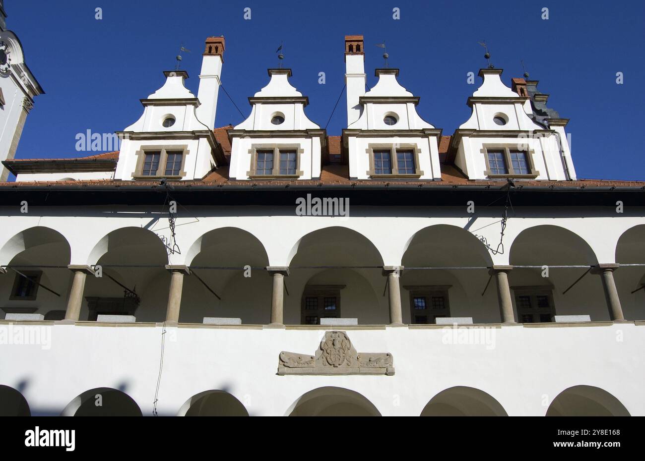 Medieval Town Hall Stock Photo - Alamy