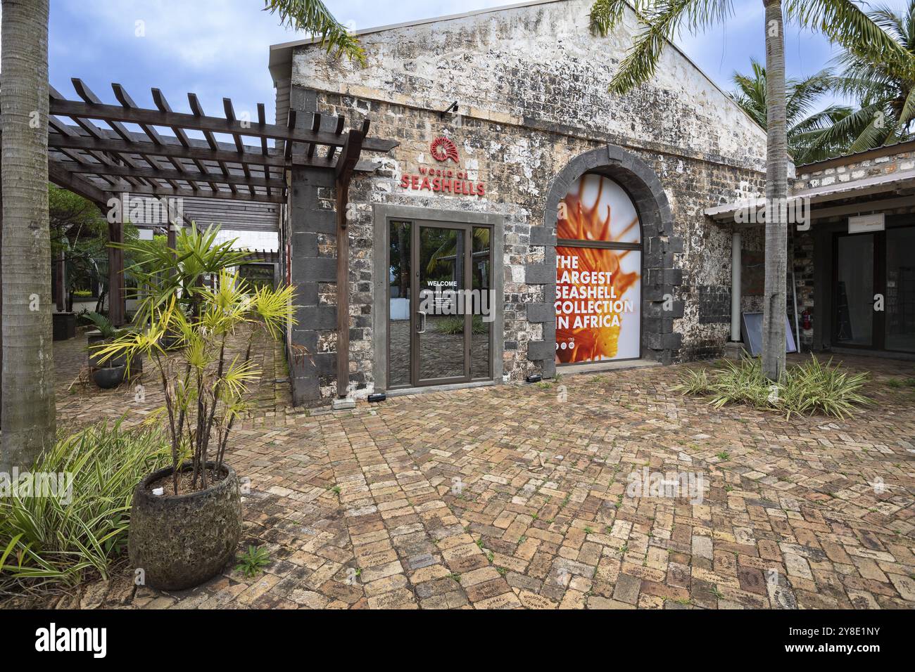 Museum, World of Seashells exhibition, Bel Ombre, Indian Ocean, island ...