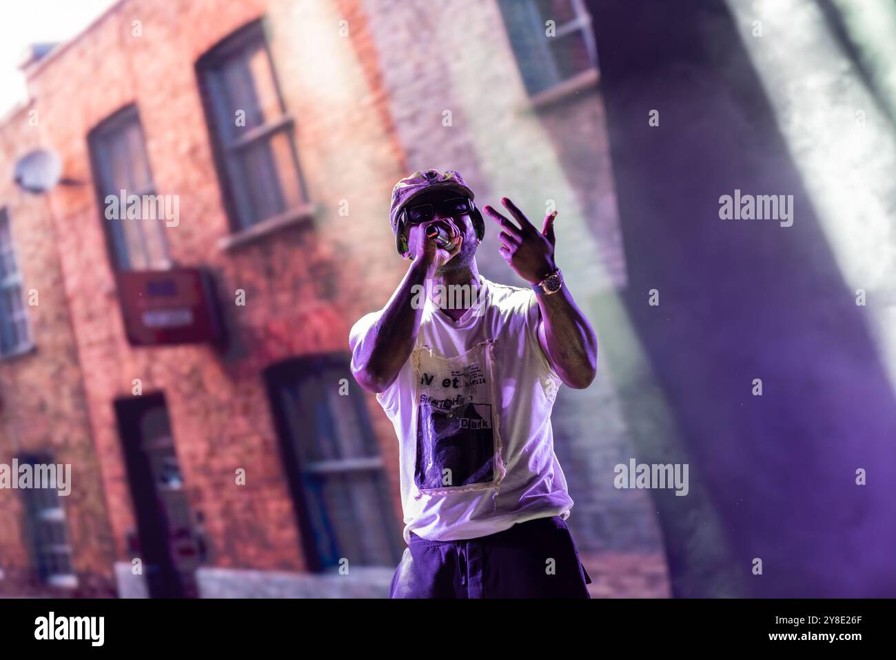 British MC and rapper Joseph Olaitan Adenuga Jr. known as Skepta ...