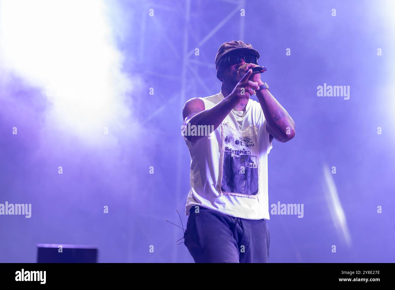 British MC and rapper Joseph Olaitan Adenuga Jr. known as Skepta ...