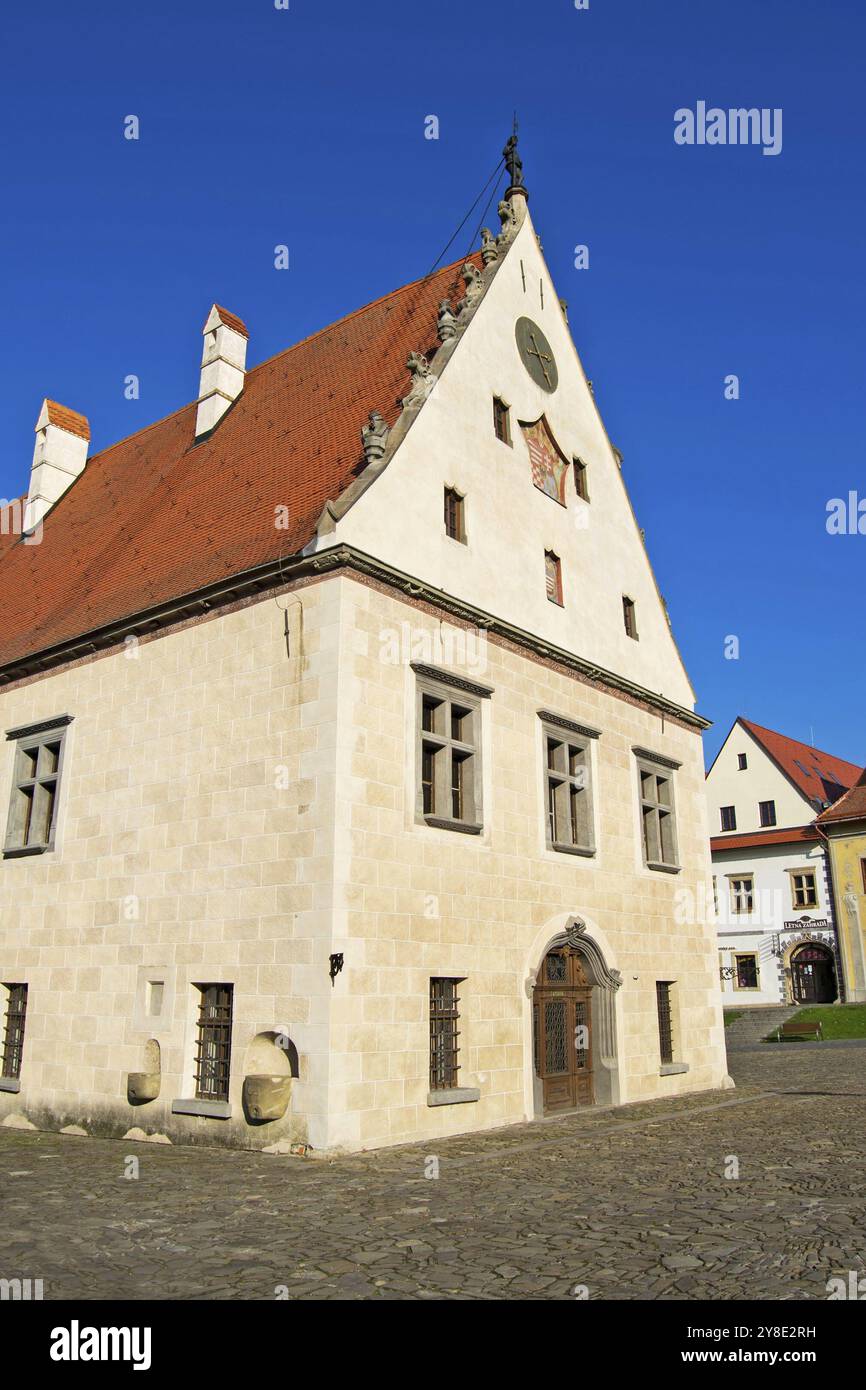 Medieval Town Hall in Bardejov, Slovakia, Europe Stock Photo - Alamy