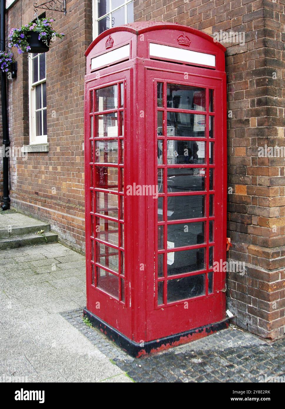 Street telephone in England Stock Photo - Alamy