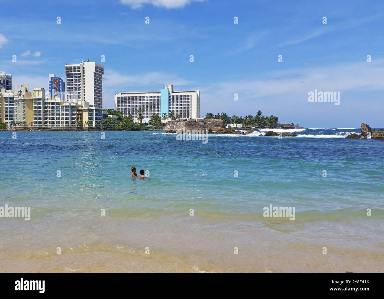 Condado Beach in San Juan, Puerto Rico, North America Stock Photo - Alamy