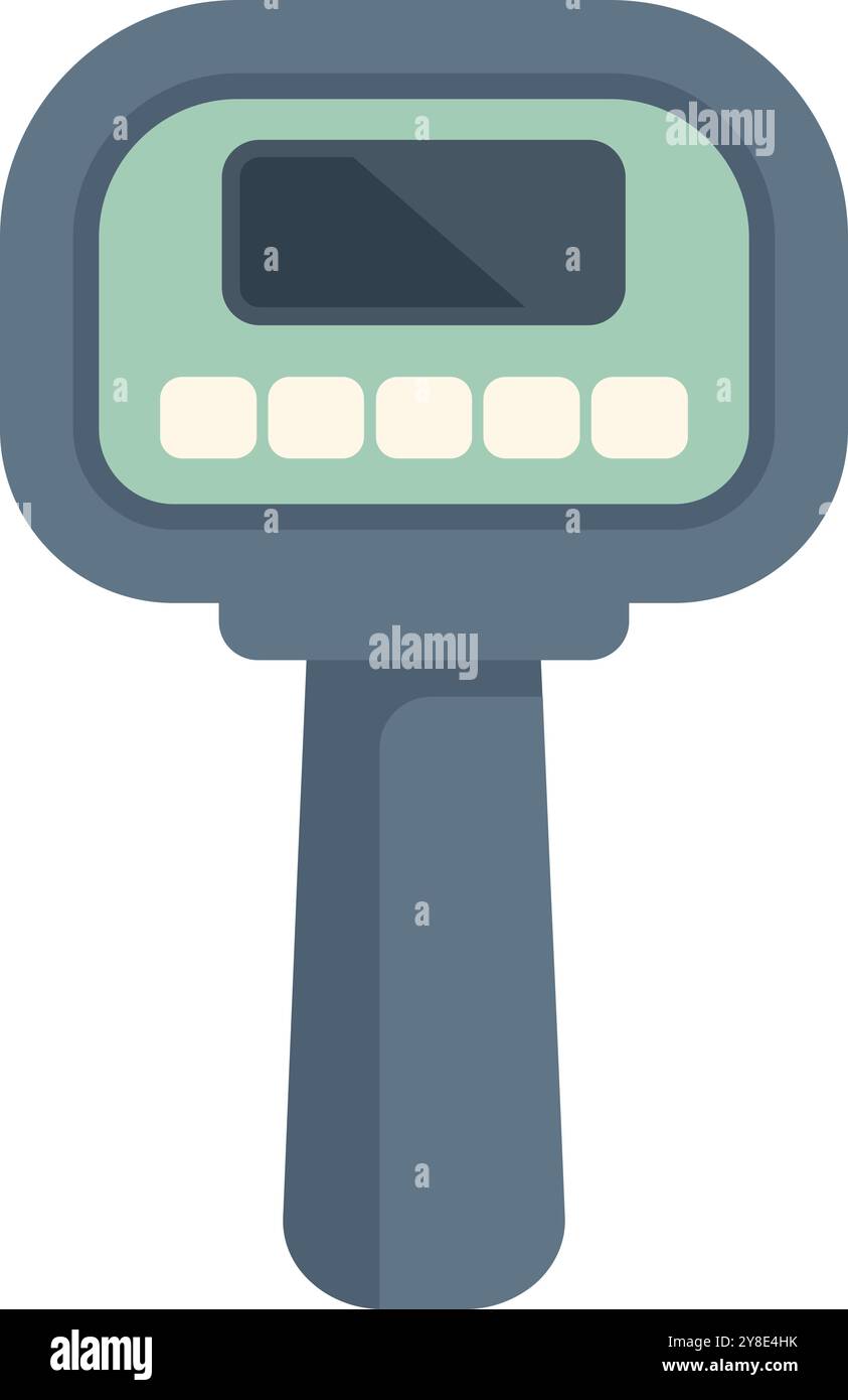 Electronic device scanning barcodes on products during checkout in a ...