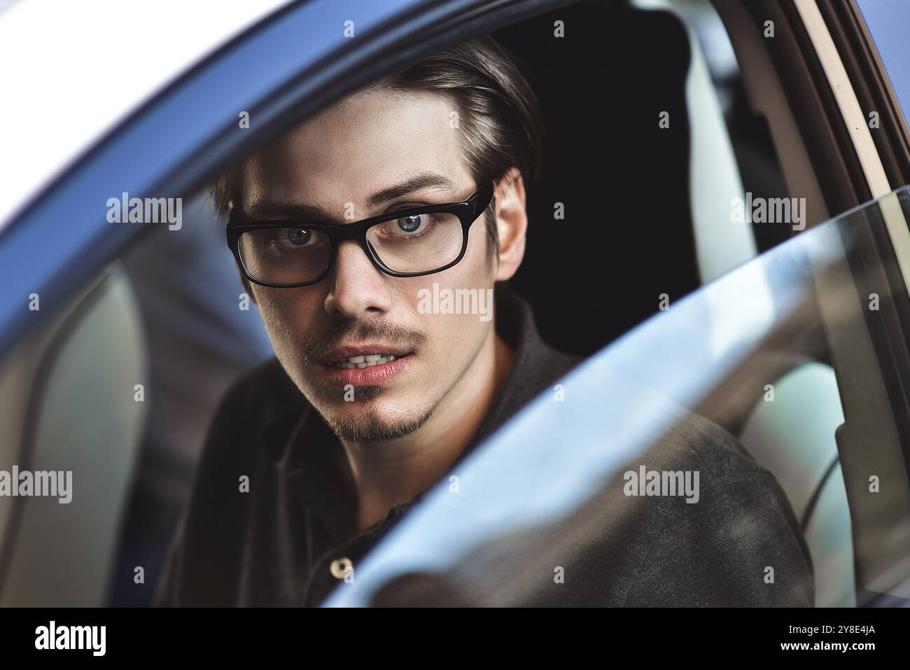 Handsome smiling man enjoys hi-res stock photography and images - Alamy