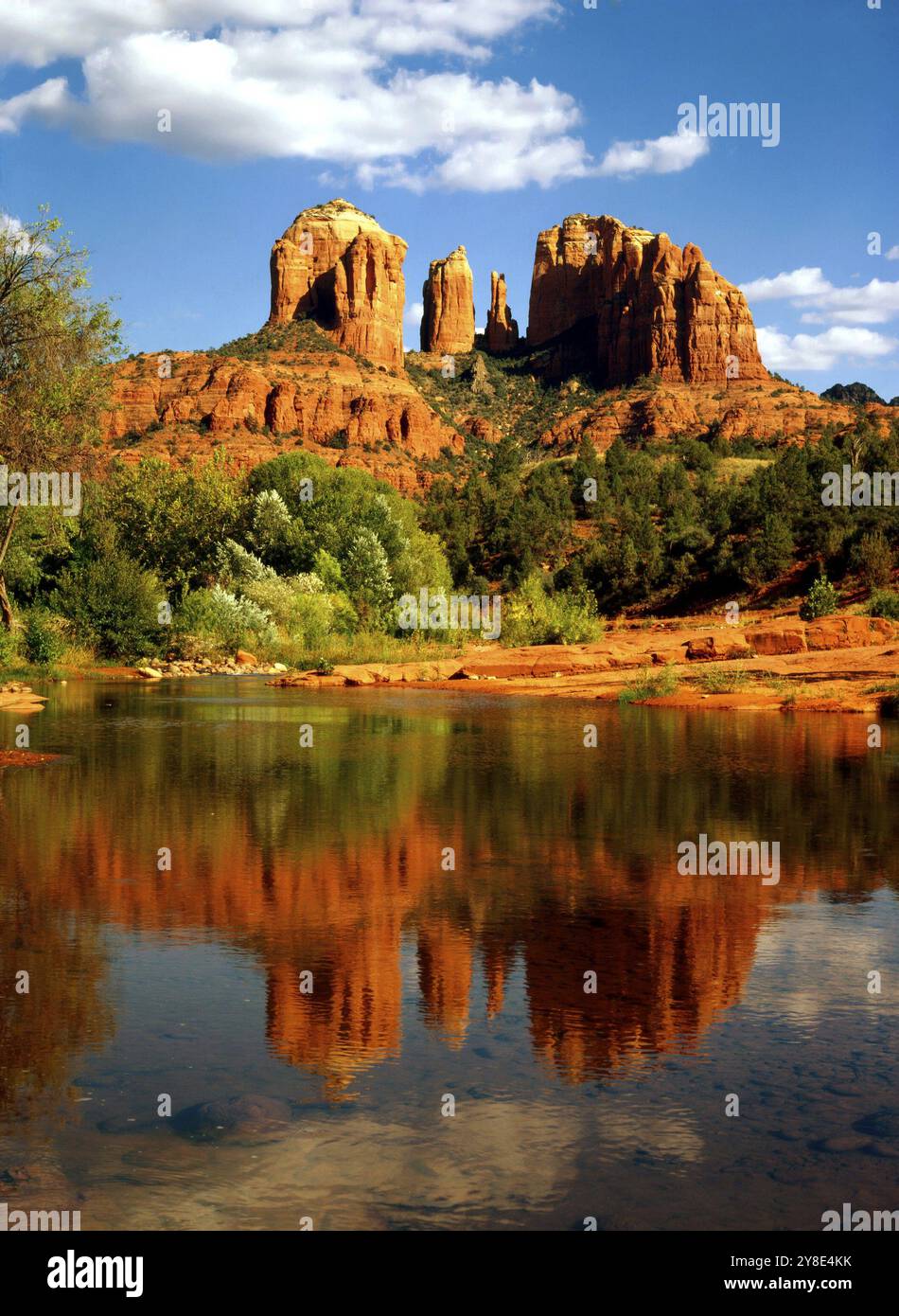 Red Rock Crossing, Oak Creek Canyon, Arizona Stock Photo - Alamy