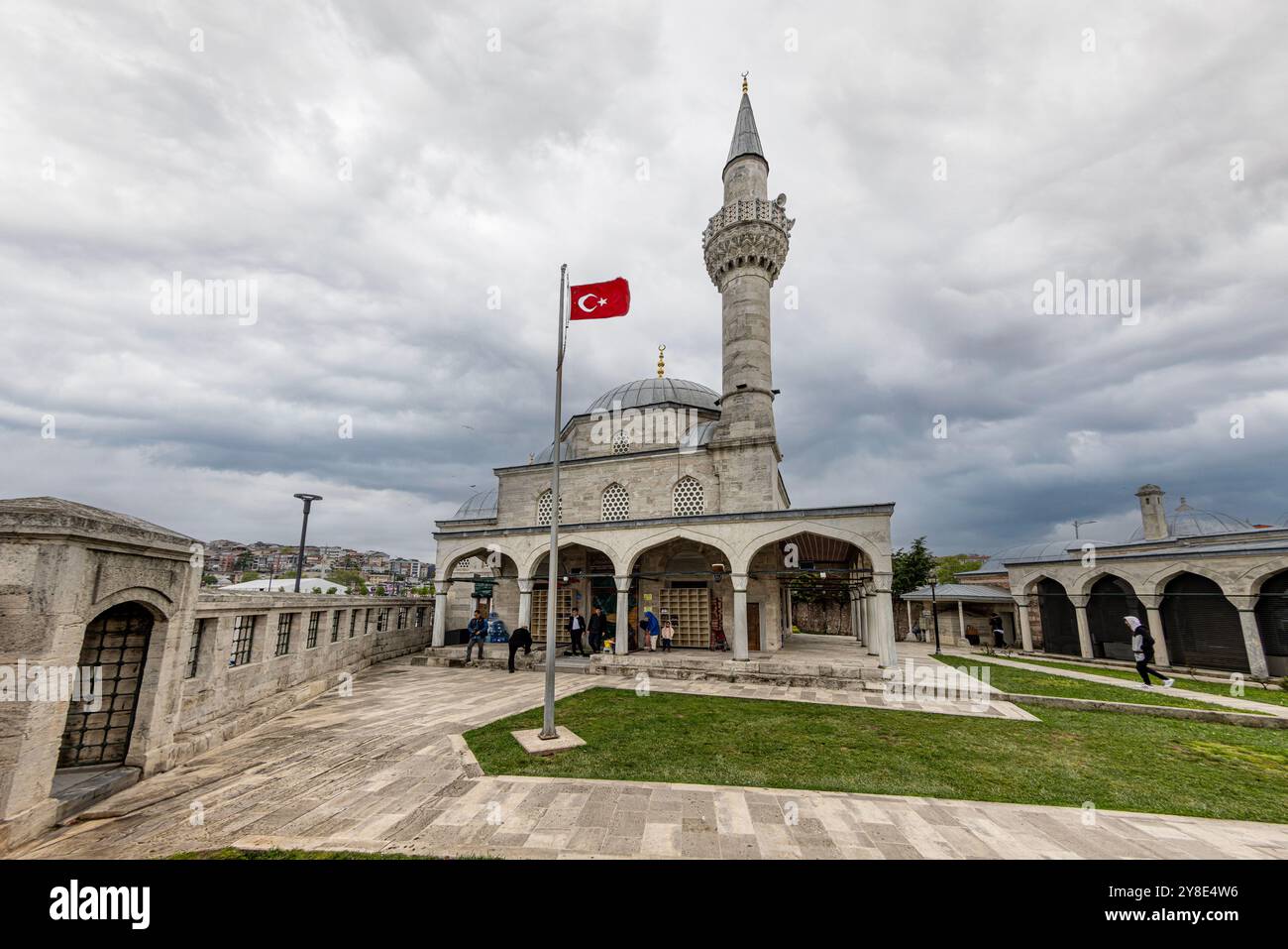 Uskudar Istanbul Turkey 06 May 2023; Semsi Pasha Mosque is the work of ...
