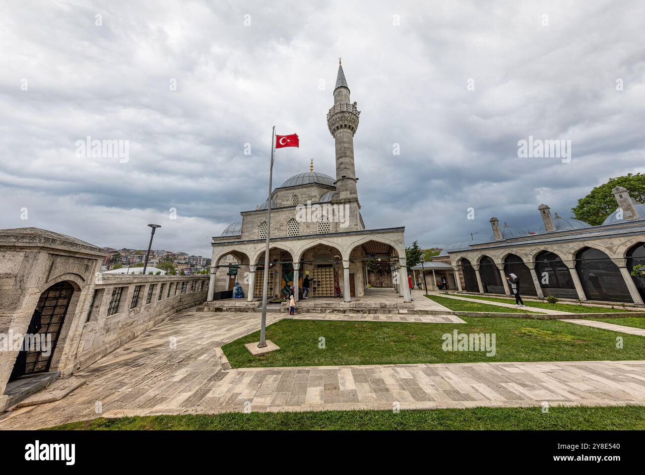 Uskudar Istanbul Turkey 06 May 2023; Semsi Pasha Mosque is the work of ...