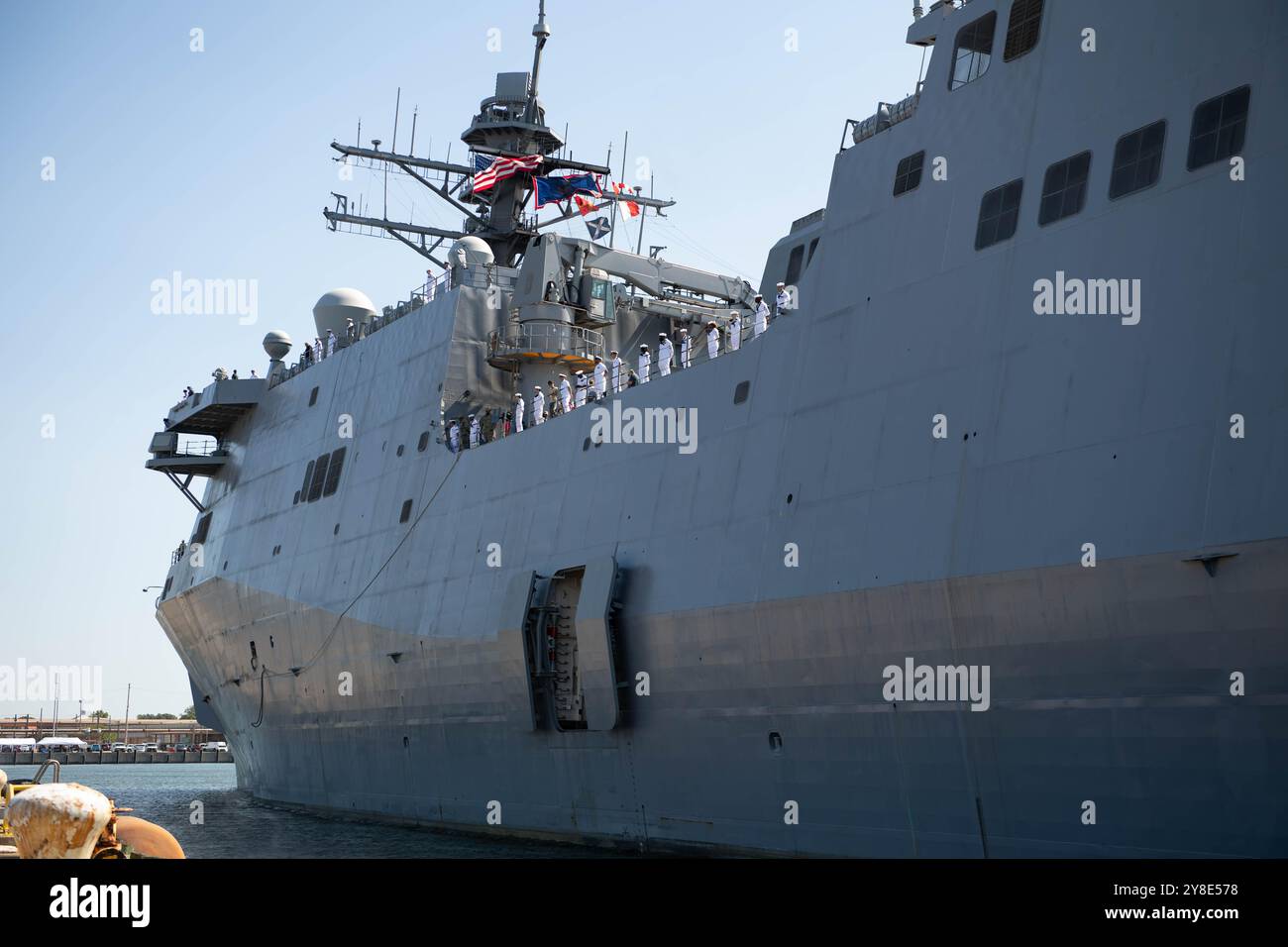 241004-N-EE423-1056 NORFOLK, Va. (Oct. 4, 2023) Sailors assigned to USS ...
