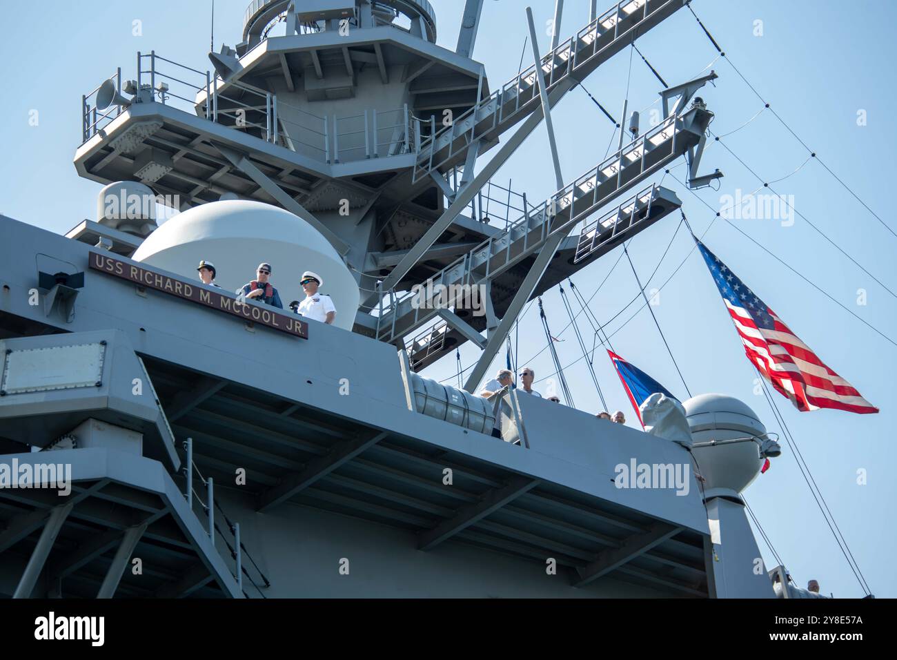 241004-N-EE423-1038 NORFOLK, Va. (Oct. 4, 2023) Sailors assigned to USS ...