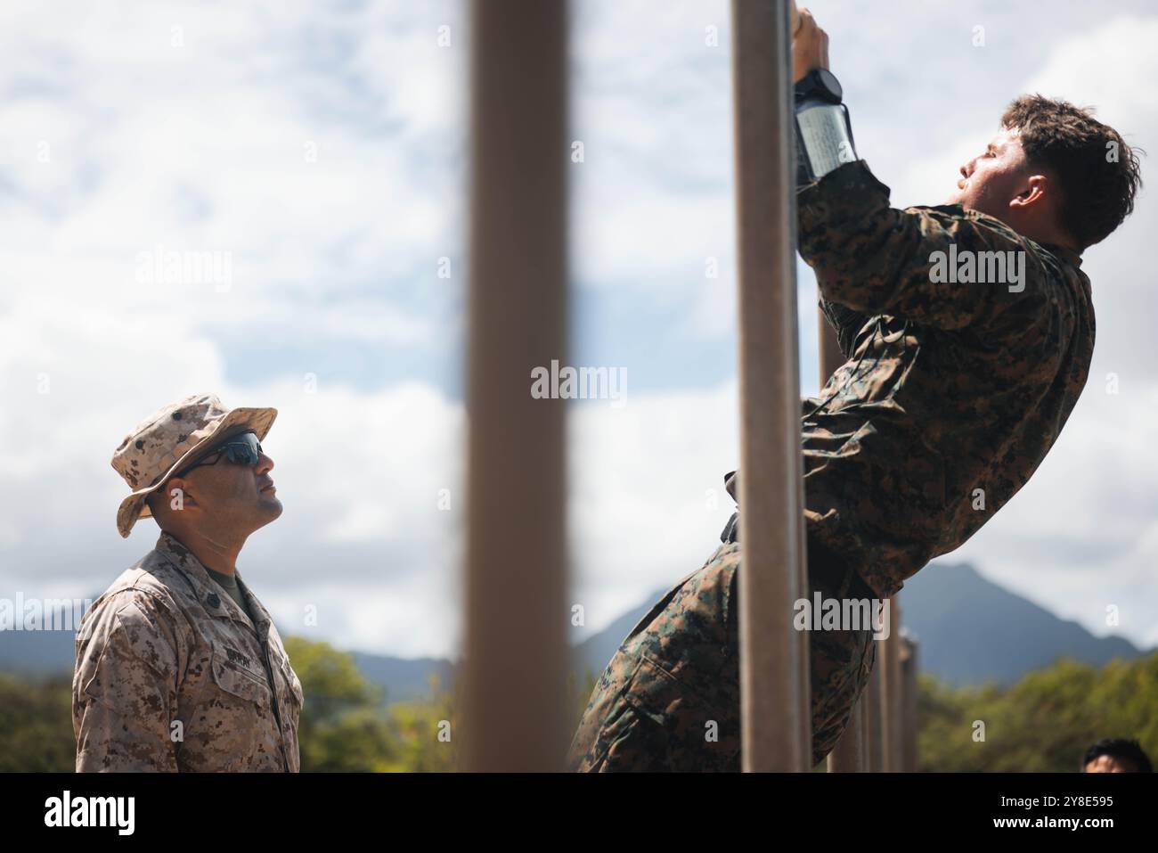 A U.S. Marine with 3d Littoral Combat Team, 3d Marine Littoral Regiment ...
