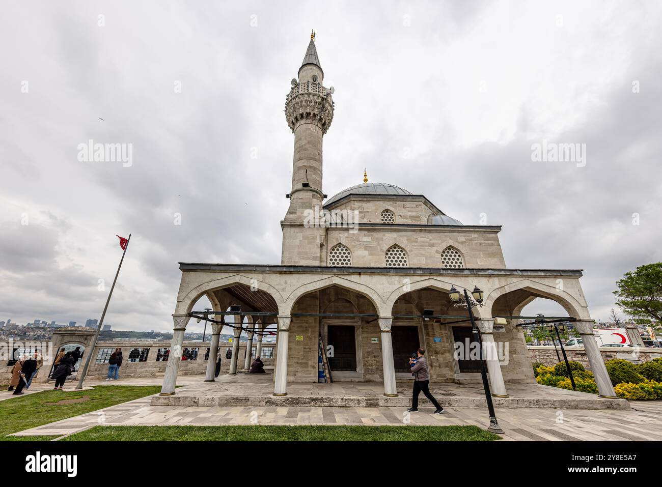 Uskudar Istanbul Turkey 06 May 2023; Semsi Pasha Mosque is the work of ...