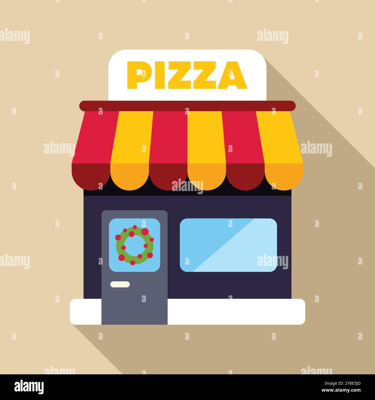 Retail food shop christmas Stock Vector Images - Alamy
