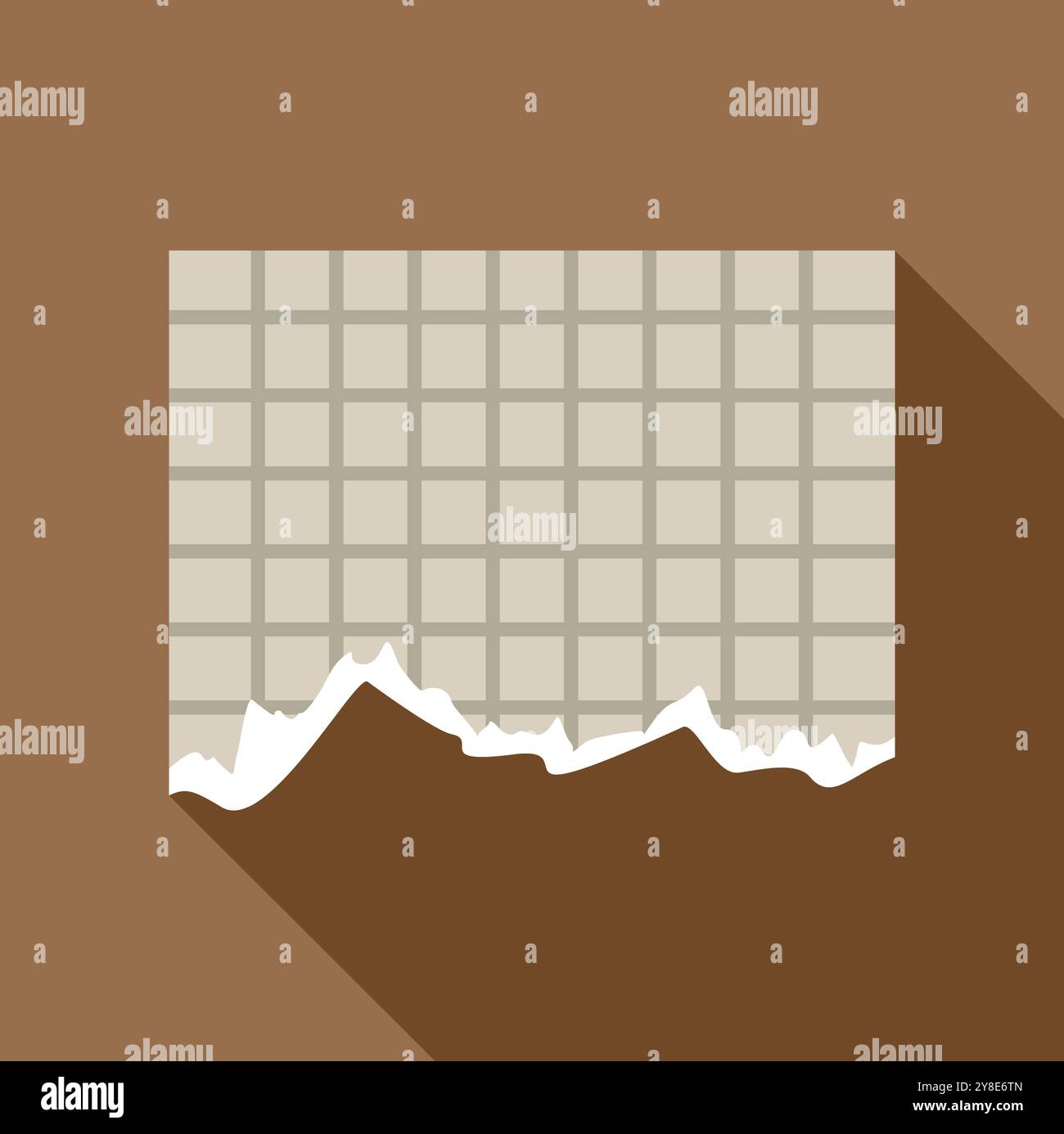 Torn brown paper long Stock Vector Images - Alamy