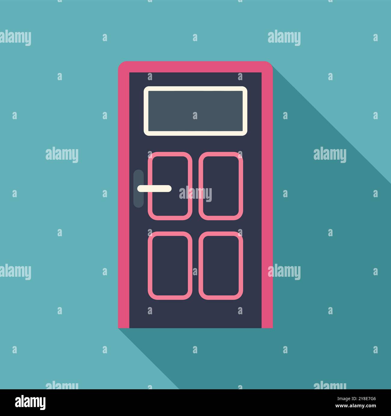 Door frame, no people Stock Vector Images - Alamy
