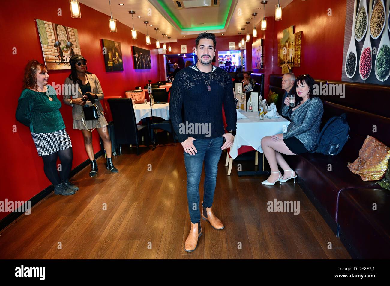 LONDON, ENGLAND,4th October 2024: Zane Hopkins is an actor attends The ...