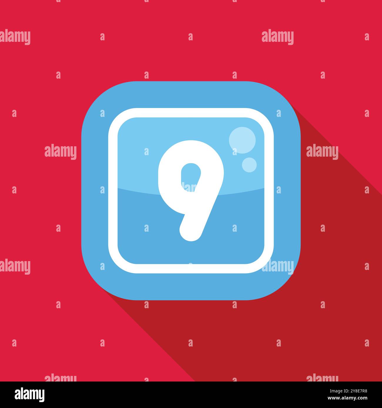 Blue icon depicting the inside of a washing machine drum with the ...