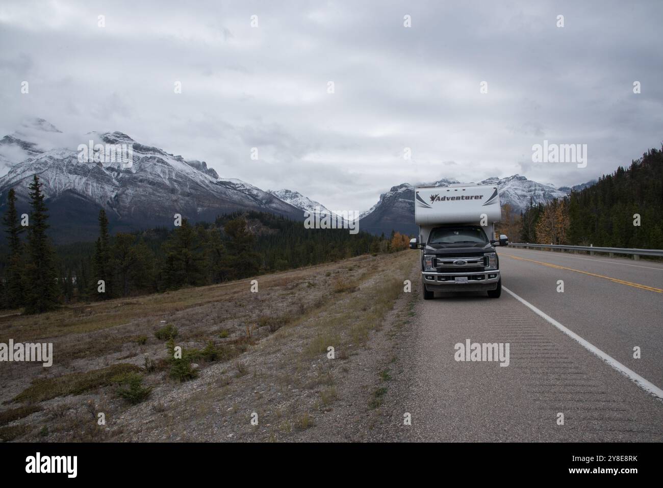 Canadian Rocky Mountains in Banff National Park in Alberta in Canada ...
