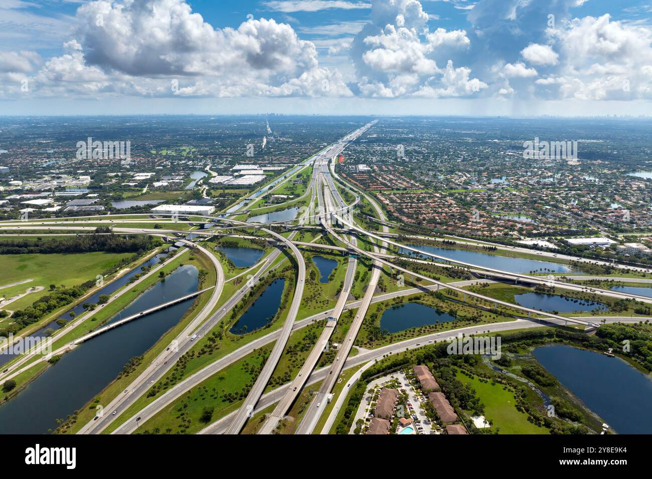American interstate highway system overpass hi-res stock photography ...