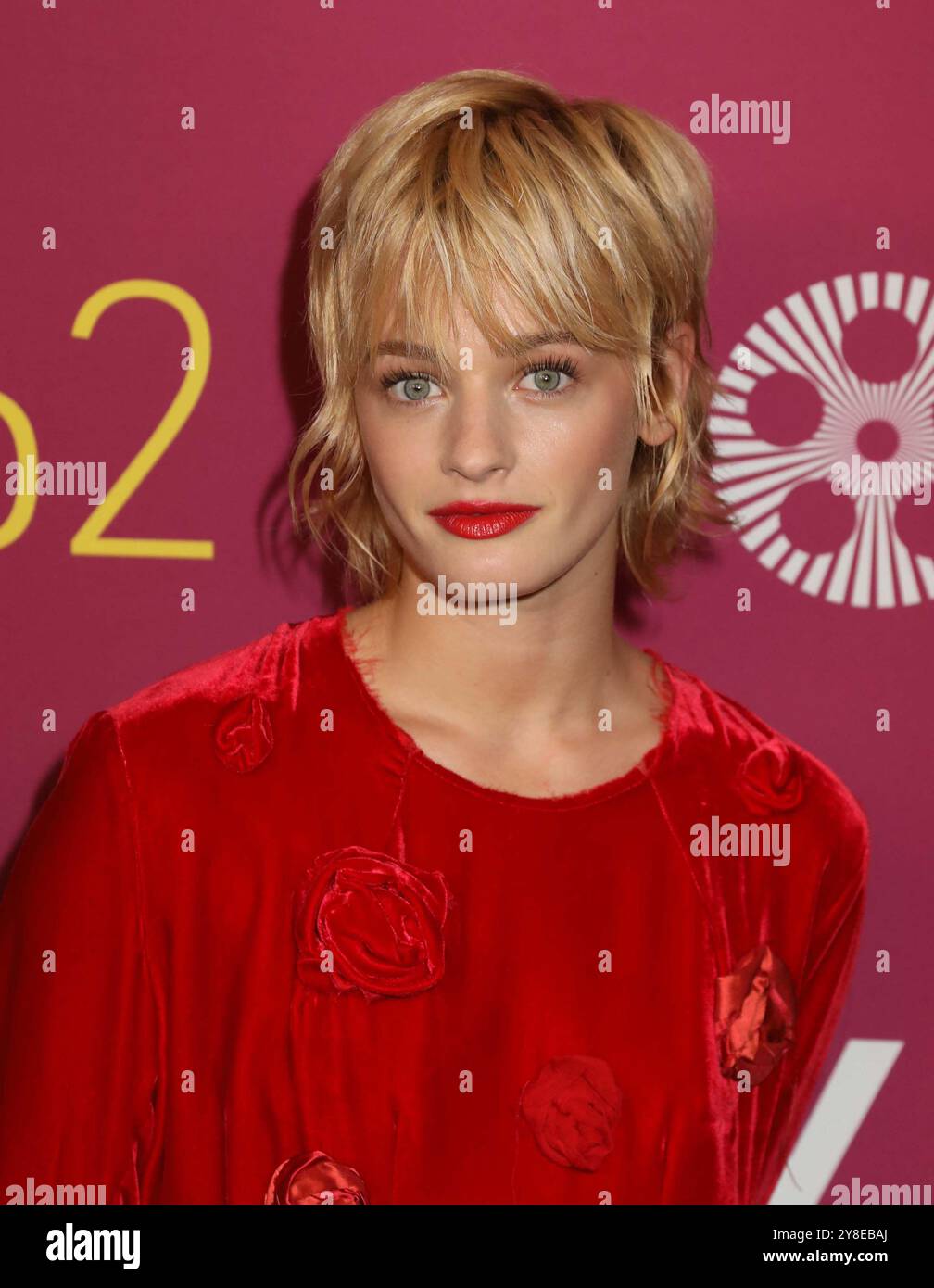 October 4, 2024, New York, New York, USA: Actor ESTHER MCGREGOR seen at ...