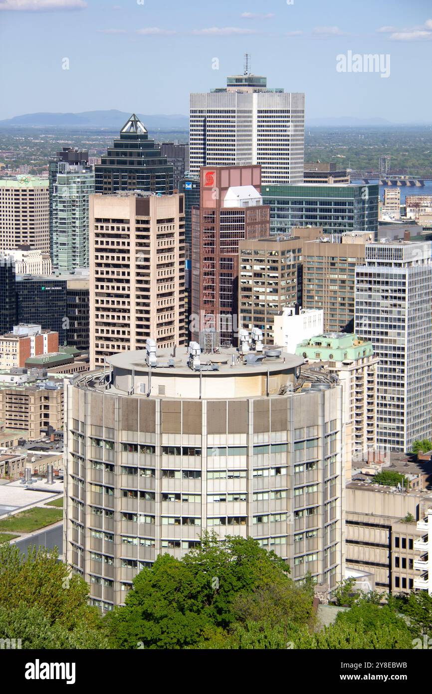 Montreal skyline iconic buildings hi-res stock photography and images ...