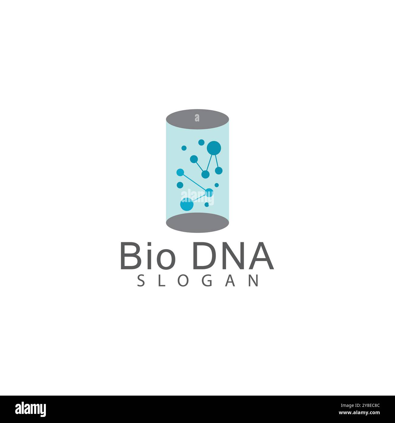 DNA gene Logo Template vector symbol illustration Stock Vector Image ...