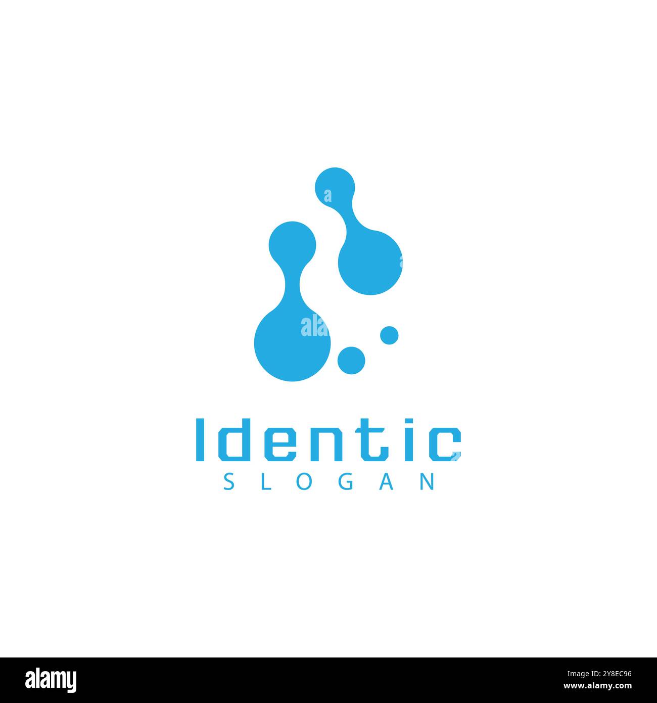 DNA gene Logo Template vector symbol illustration Stock Vector Image ...