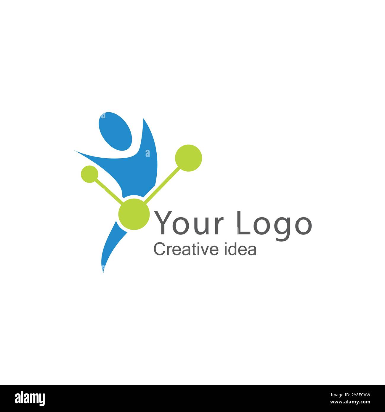 DNA gene Logo Template vector symbol illustration Stock Vector Image ...