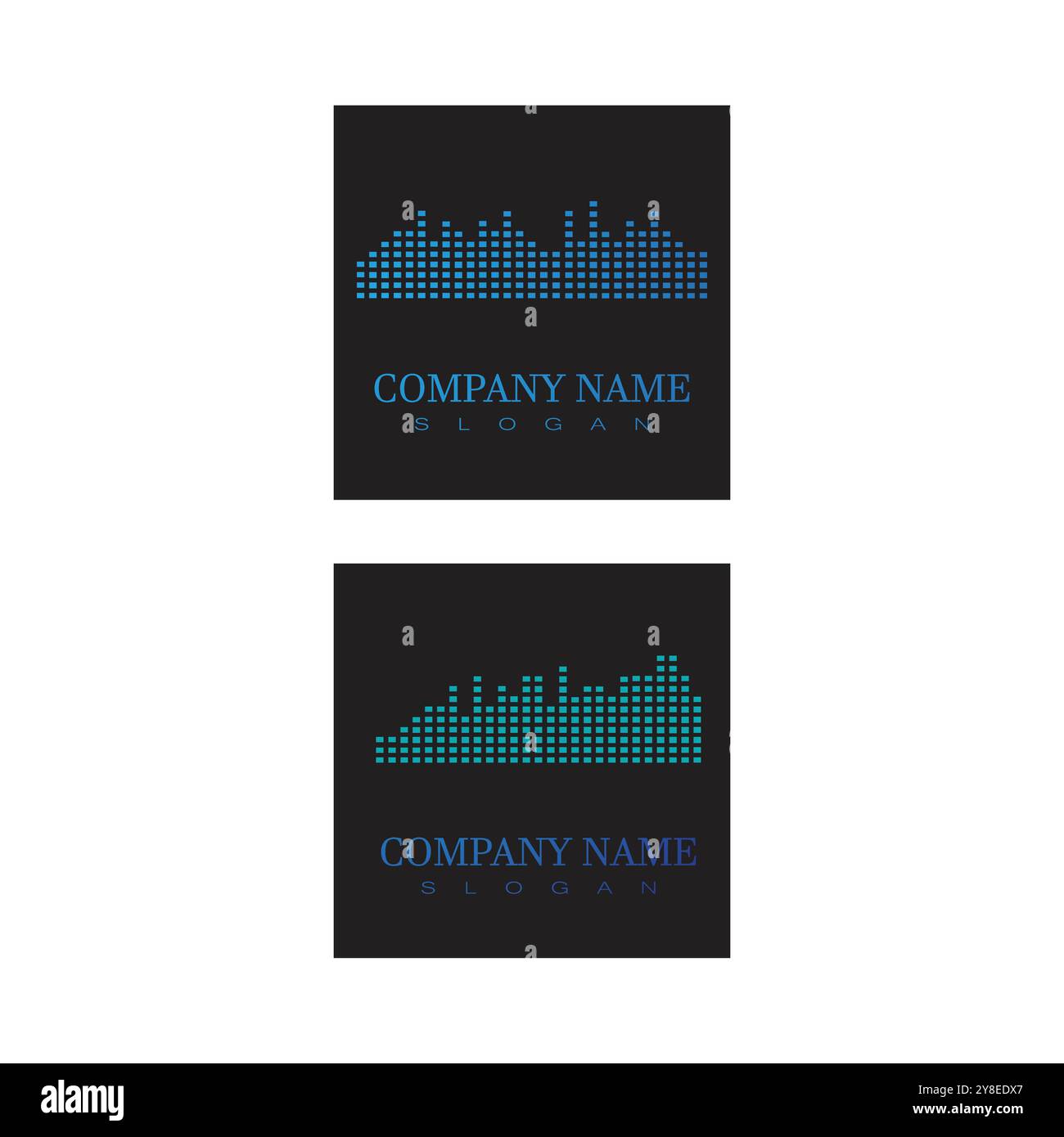 Sound waves vector illustration design template Stock Vector Image ...