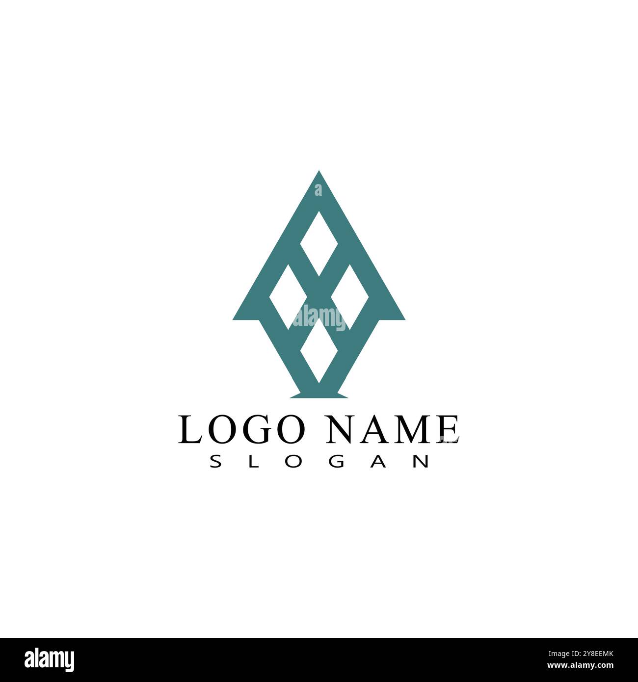 Futuristic Triangle Chain logo design inspiration Stock Vector Image ...