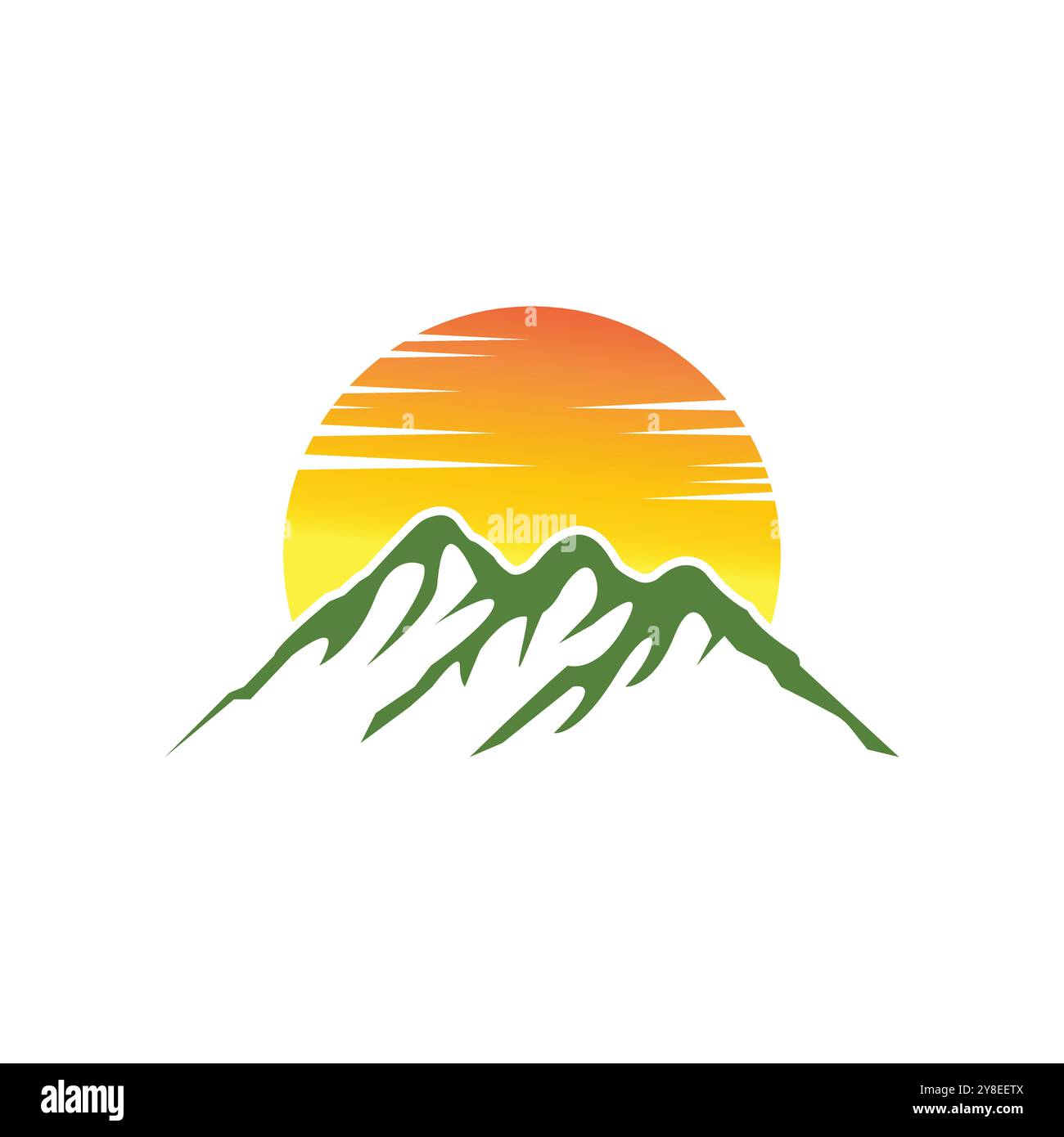 Mountain logo vector template symbol design Stock Vector Image & Art ...