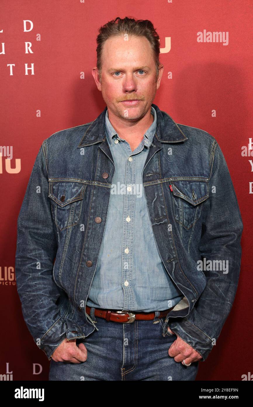 Los Angeles, Ca. 4th Oct, 2024. Arron Shiver at the premiere of ...