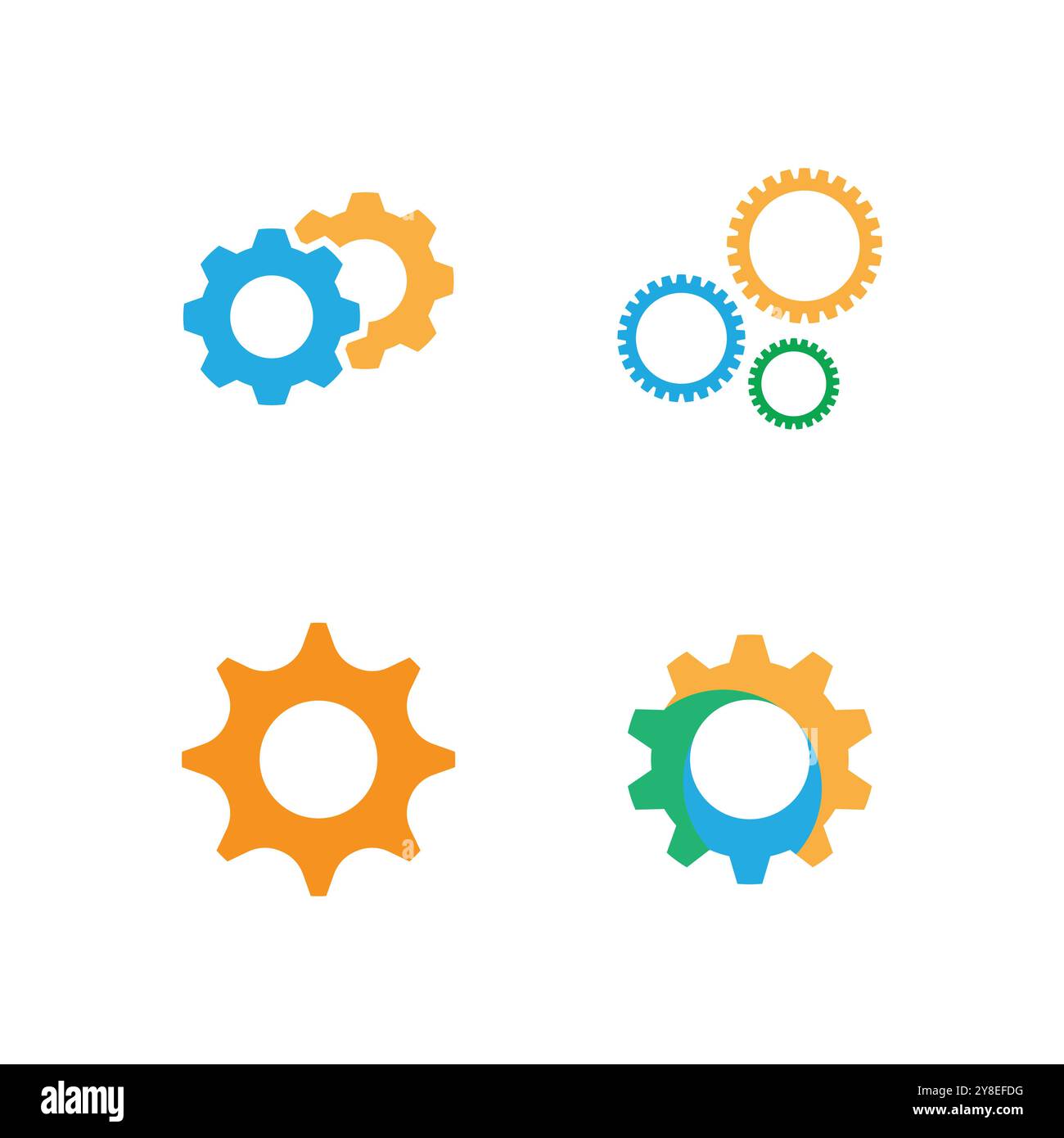 Gear logo vector template symbol design Stock Vector Image & Art - Alamy