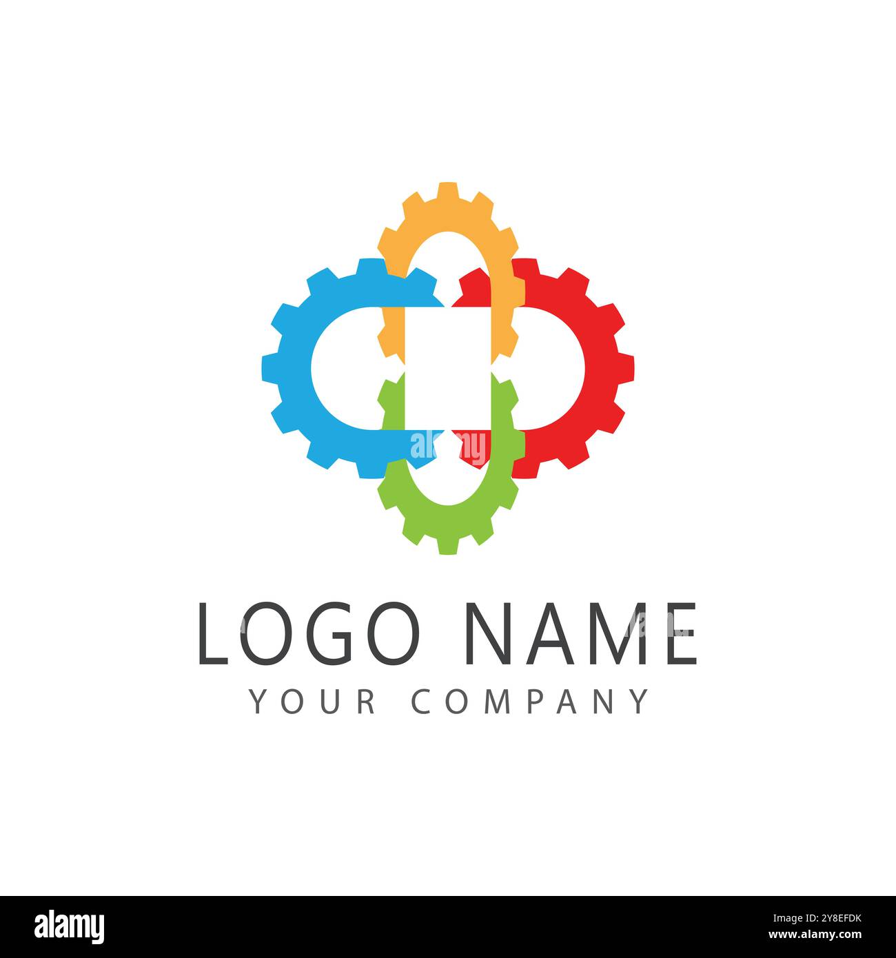 Gear logo vector template symbol design Stock Vector Image & Art - Alamy