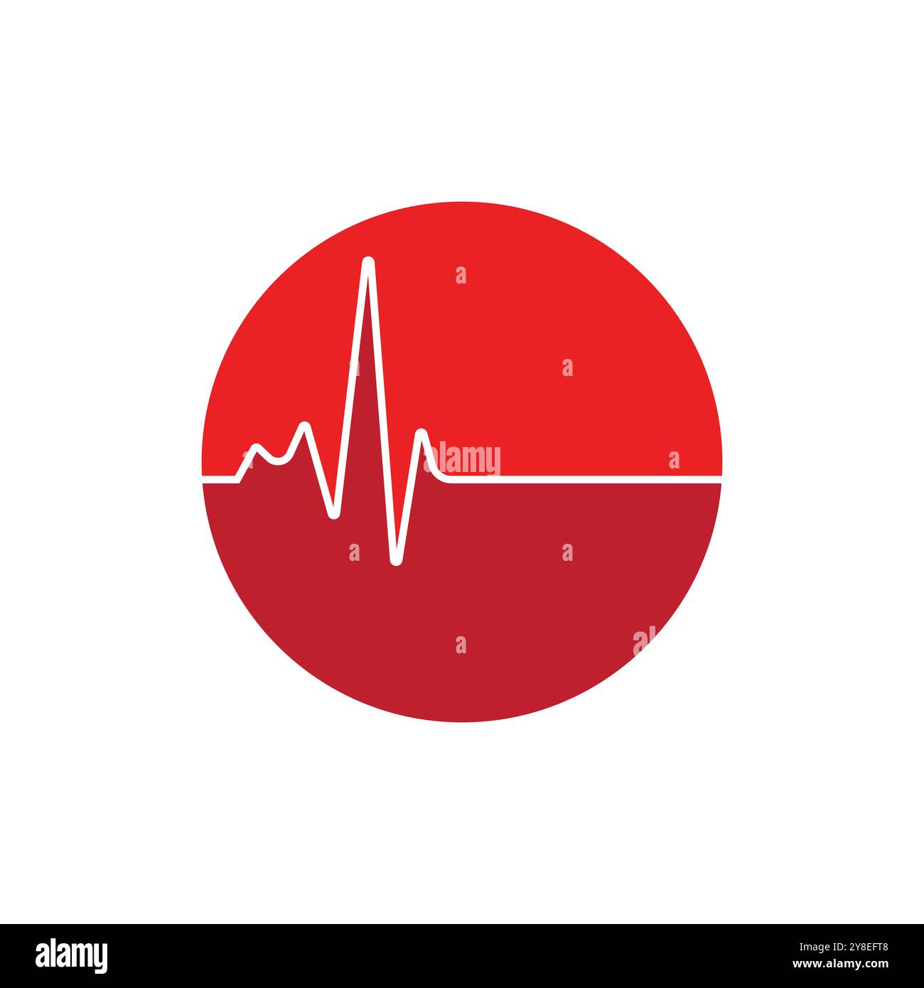 Pulse line ilustration logo vector template Stock Vector Image & Art ...