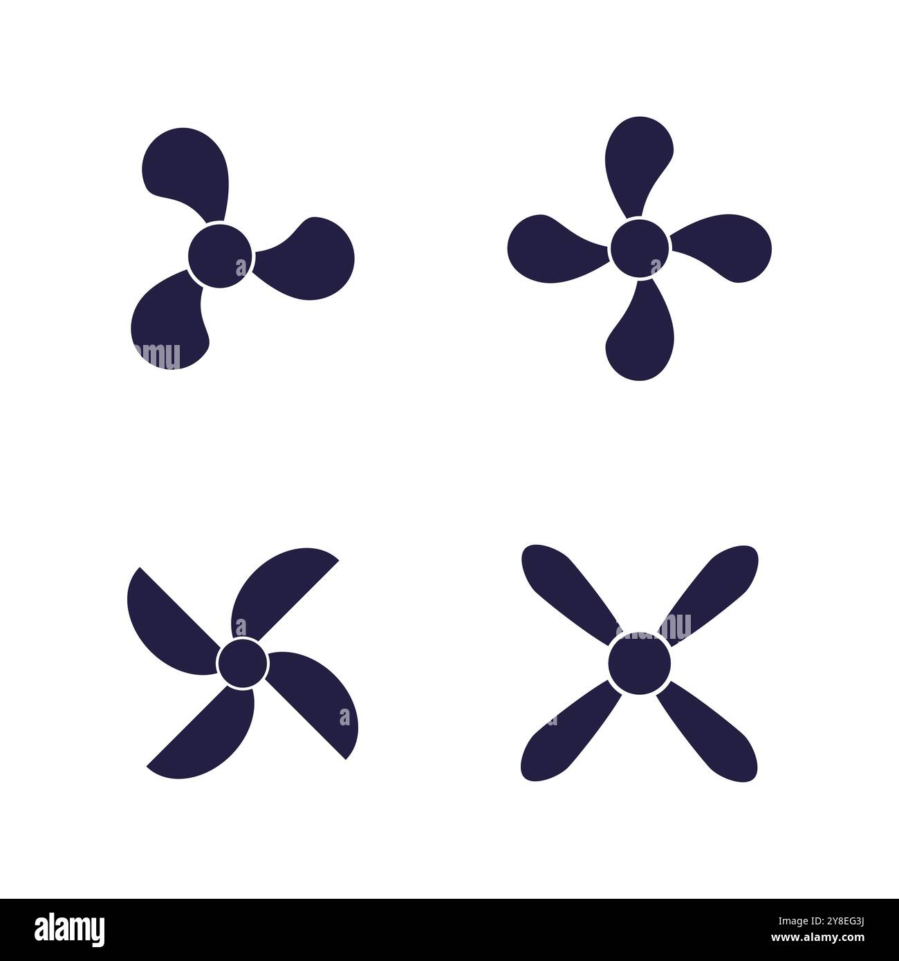 Fan icon vector illustration flat design template Stock Vector Image ...