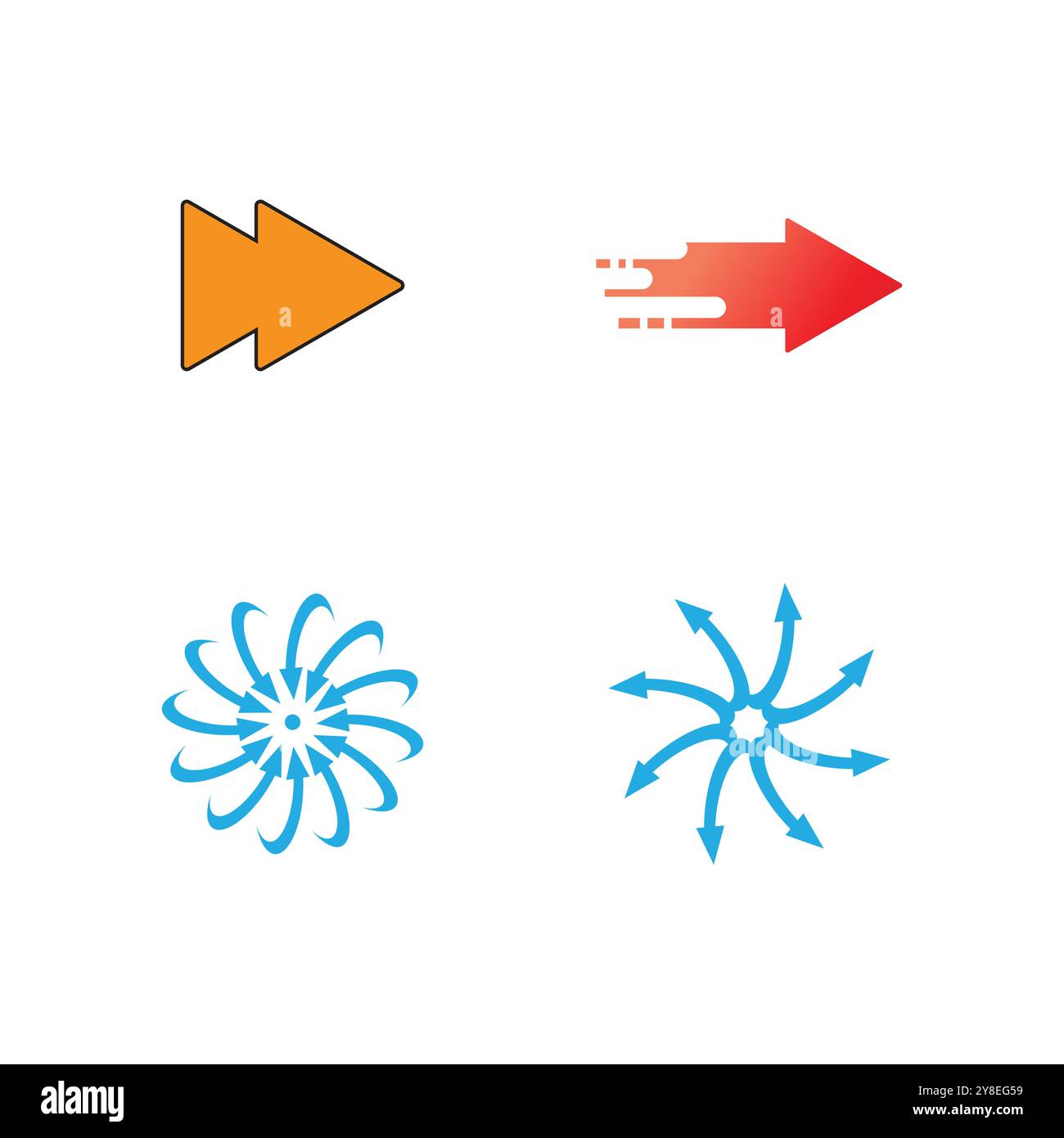 S arrow vector vectors Cut Out Stock Images & Pictures - Alamy