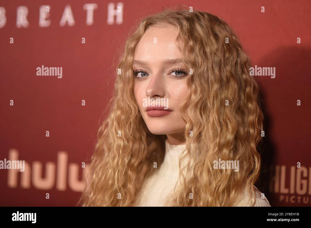 Amiah Miller arrives at the premiere of "Hold Your Breath" on Friday ...