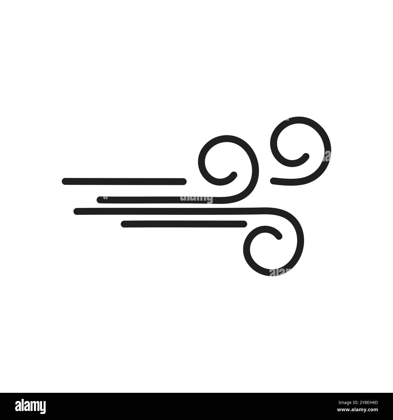 Wind logo vector symbol design Stock Vector Image & Art - Alamy