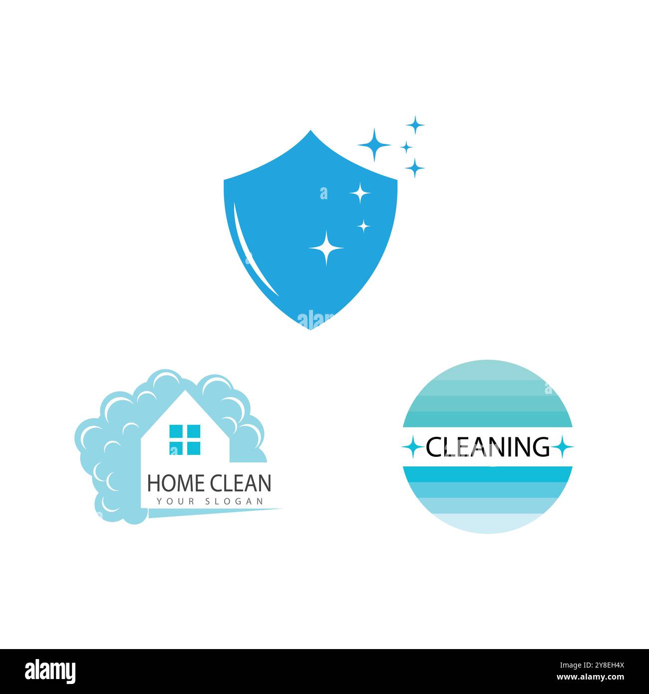 Cleaning logo vector template symbol design Stock Vector Image & Art ...