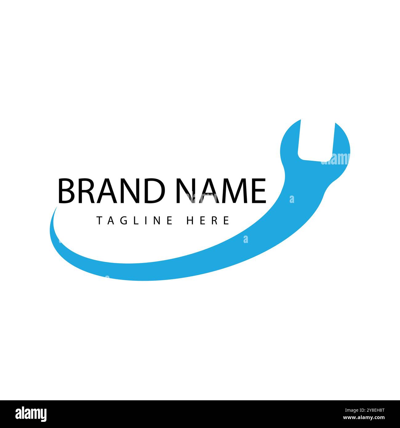 Wrench logo vector flat symbol design Stock Vector Image & Art - Alamy