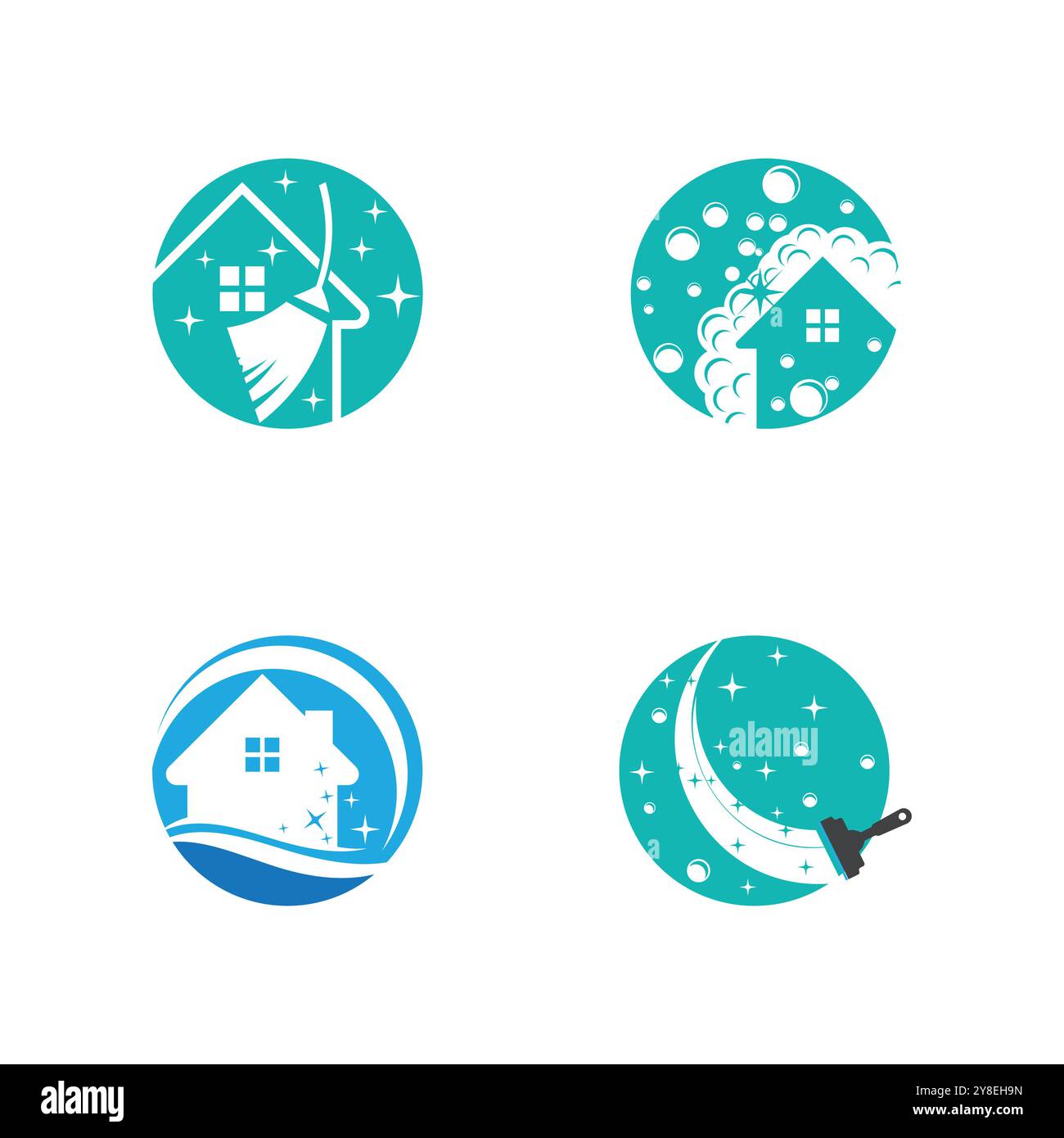 Cleaning logo vector template symbol design Stock Vector Image & Art ...