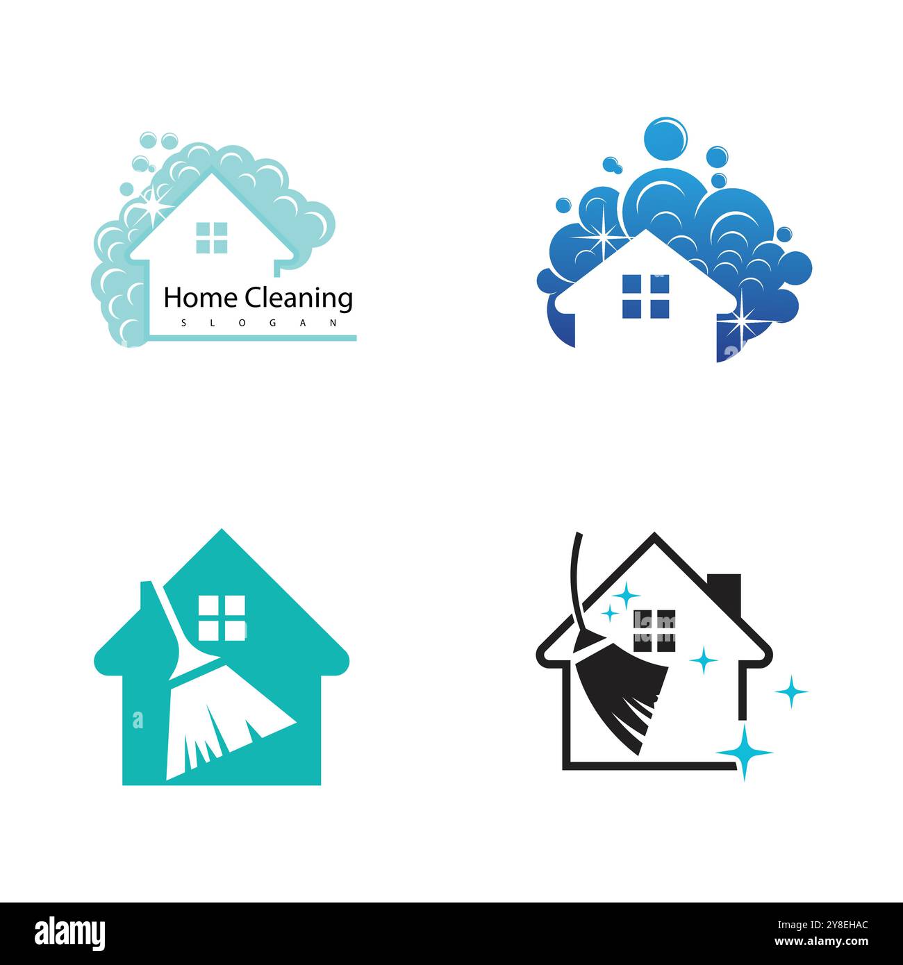 Cleaning logo vector template symbol design Stock Vector Image & Art ...