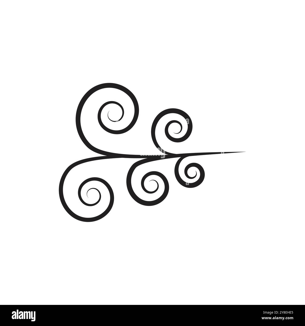 Wind logo vector symbol design Stock Vector Image & Art - Alamy